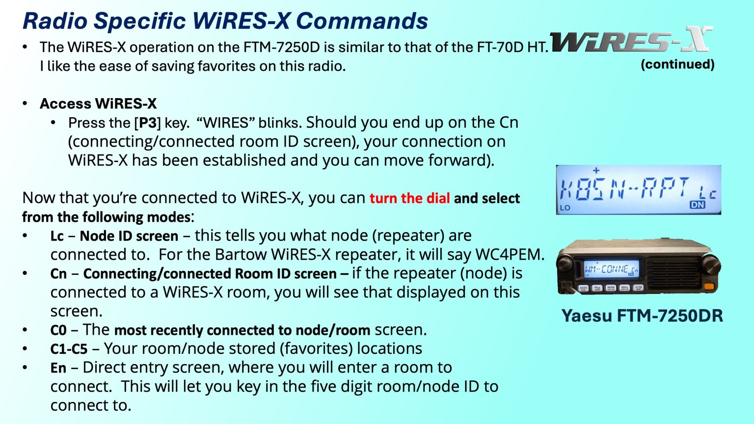 WiRES-X – N4RTD